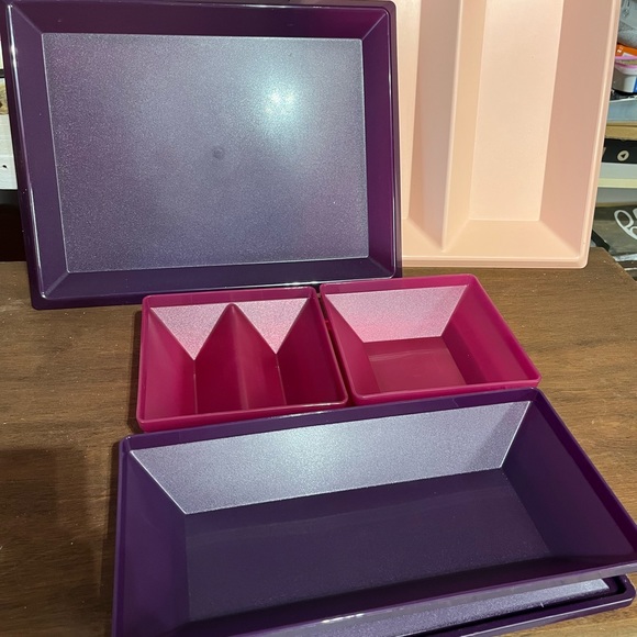 Tupperware | Kitchen | New Tupperware Get Together Serving Buffet Tray ...